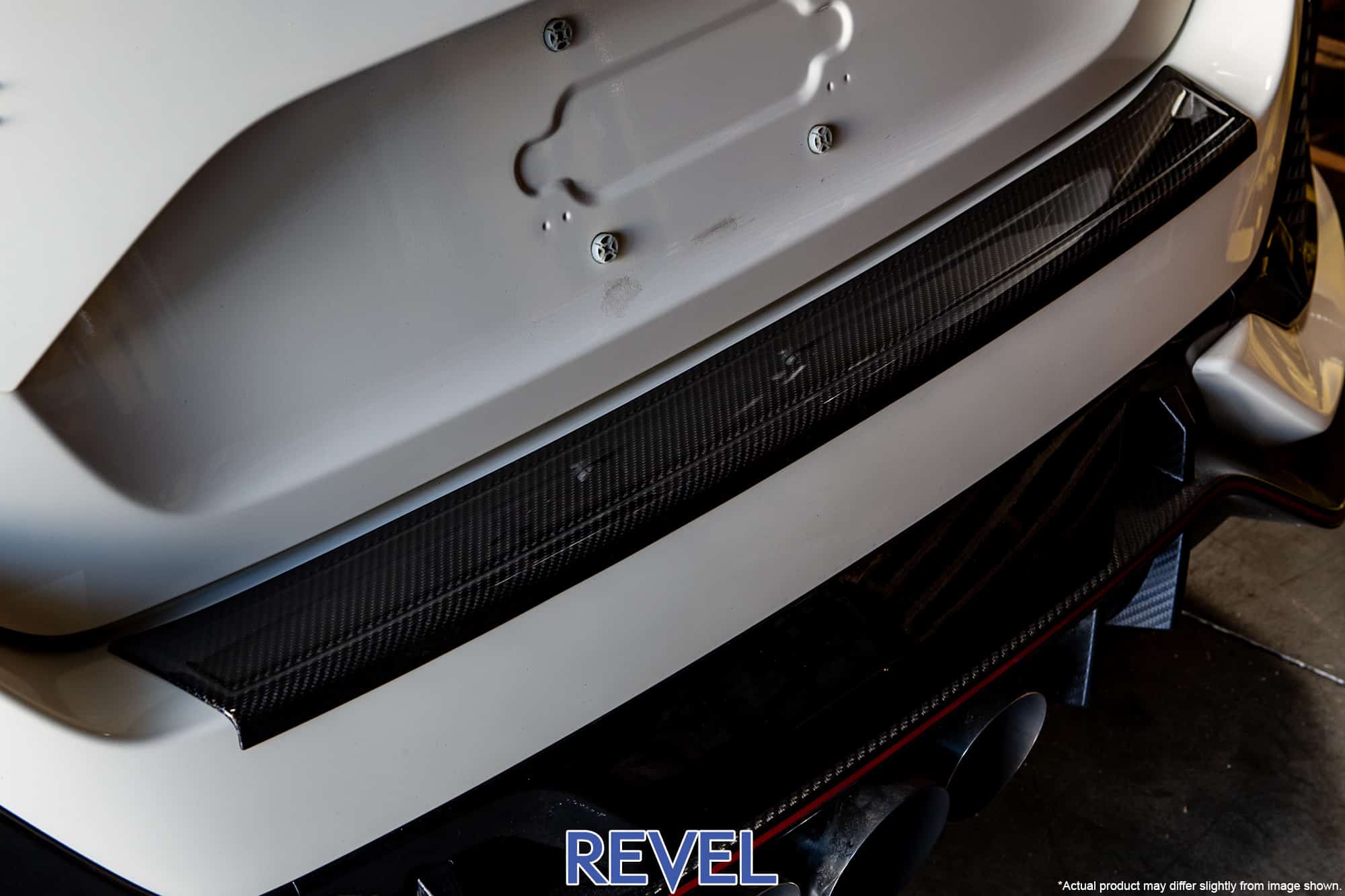 GT Dry Carbon Rear Bumper Applique - Revel USA